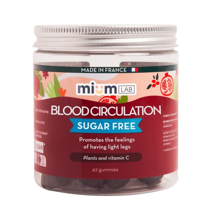 SUGAR-FREE BLOOD CIRCULATION GUMMIES - Mium Lab EU